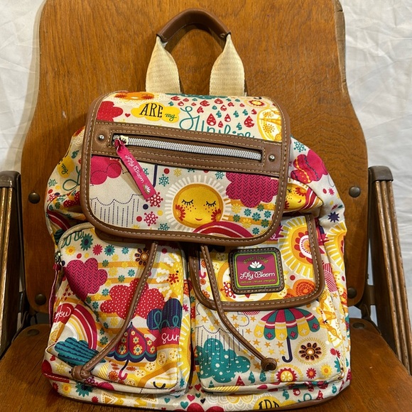 Lily Bloom | Bags | Lily Bloom Riley Backpack Bag Small You Are My ...